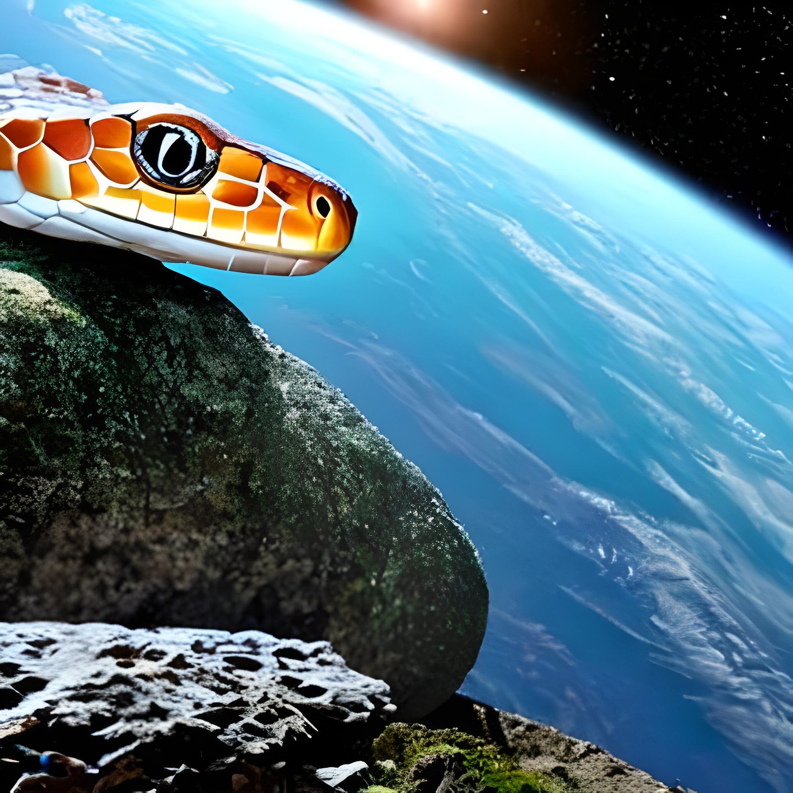 Snake Above - Inspired Torah